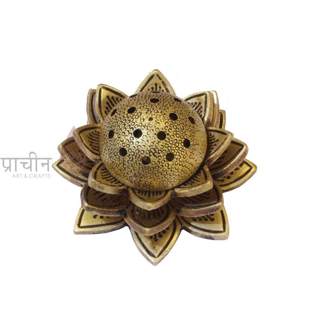Lotus Dhoop Stand – Prachin Art and Crafts
